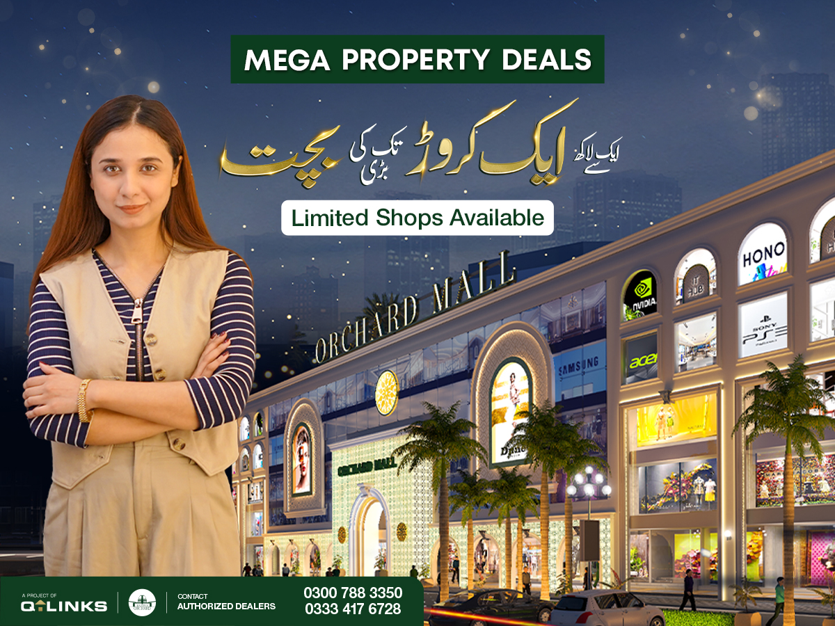 Mega Property Deal at Orchard Mall Lahore – Save Up to 1 Crore.